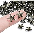 Amazon.com: 150Pack 10mm Studs for Clothing, Small Star Nailheads ...