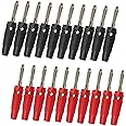 Amazon.com: DaFuRui 4mm Banana Plug，10 Pair 20PCS Stackable 4mm Banana ...