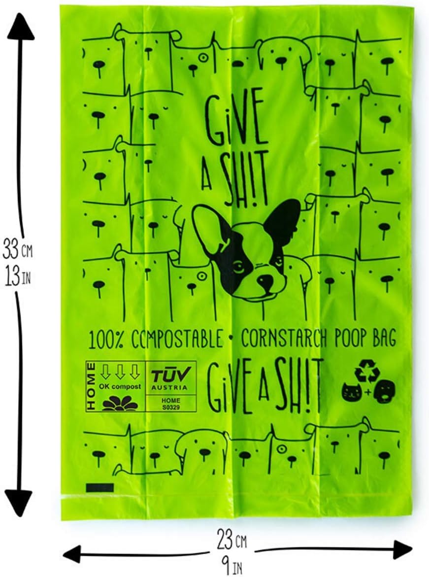 Certified Compostable Dog Poo Bags | 10% to Charity | Biodegradable Dog ...