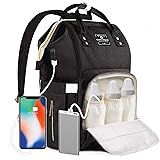 Amazon.com : Diaper Bag Backpack, hopopower Multifunction Travel ...