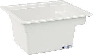 Mustee 25 Vector Multi Task Sink, 22-Inch x 25-Inch, White - - Amazon.com