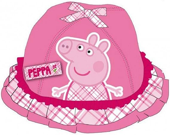 Peppa Pig 2200000219 Premium Kids' Hat Straw, One Size: Amazon.co.uk ...