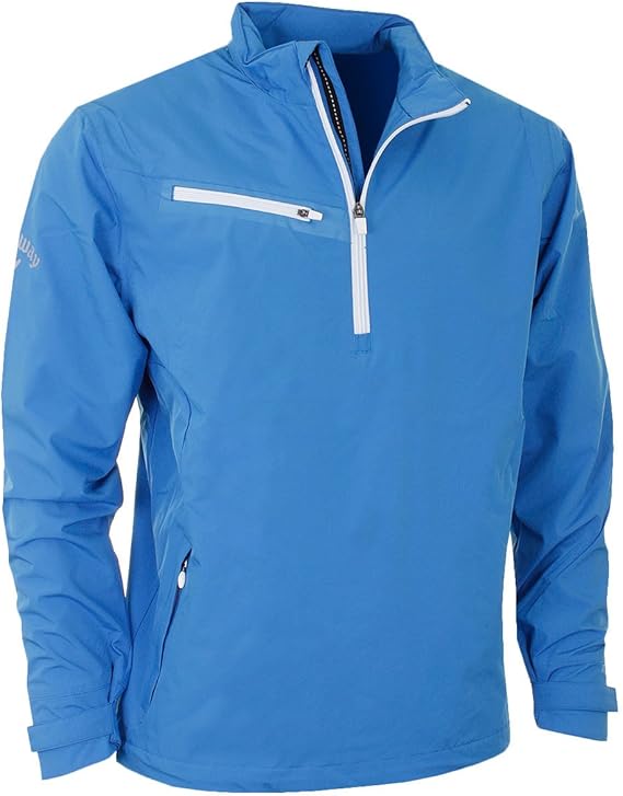 Callaway 2015 Mens Weather Series Windproof 1/4 Zip Golf Jacket Palace ...