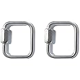 Amazon.com: US STAINLESS 2 Pieces Stainless Steel 316 Square Quick Link ...
