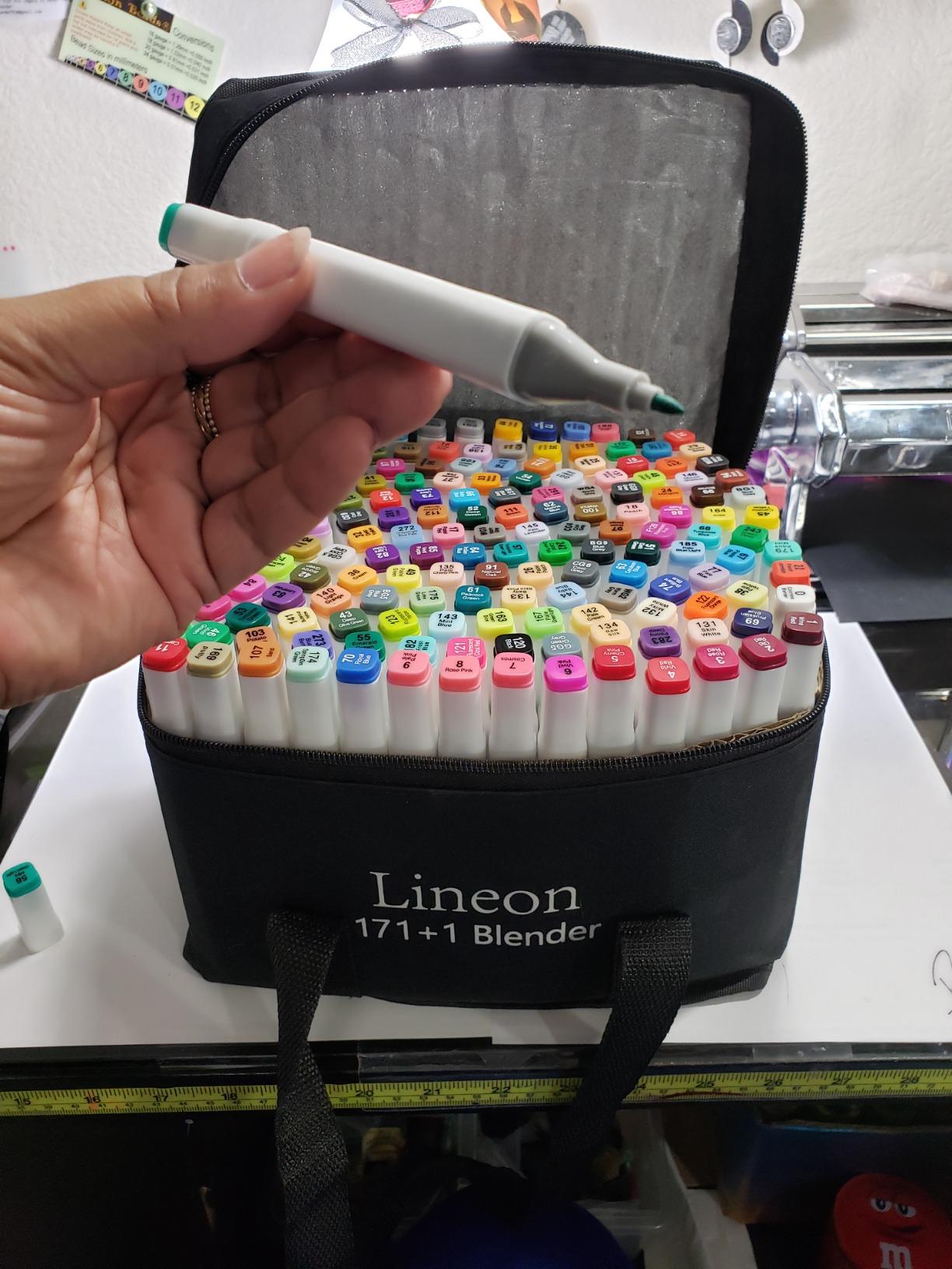 $10/mo - Finance Lineon 172 Colors Alcohol Based Dual Tip Art ,171+1 ...