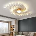 JAYMP Ceiling Light Modern Flower Shape Ceiling Lamp for Living Room ...