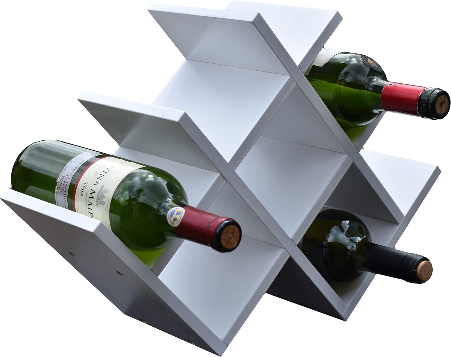 Hogare Cava Porta Botellas De Madera Practica: Amazon.com.mx: Hogar y ...