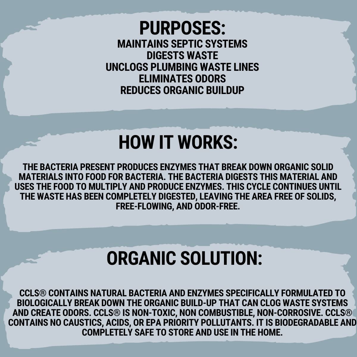 Mua CCLS Septic Tank and Cesspool Treatment Additive/Organic Enzyme ...