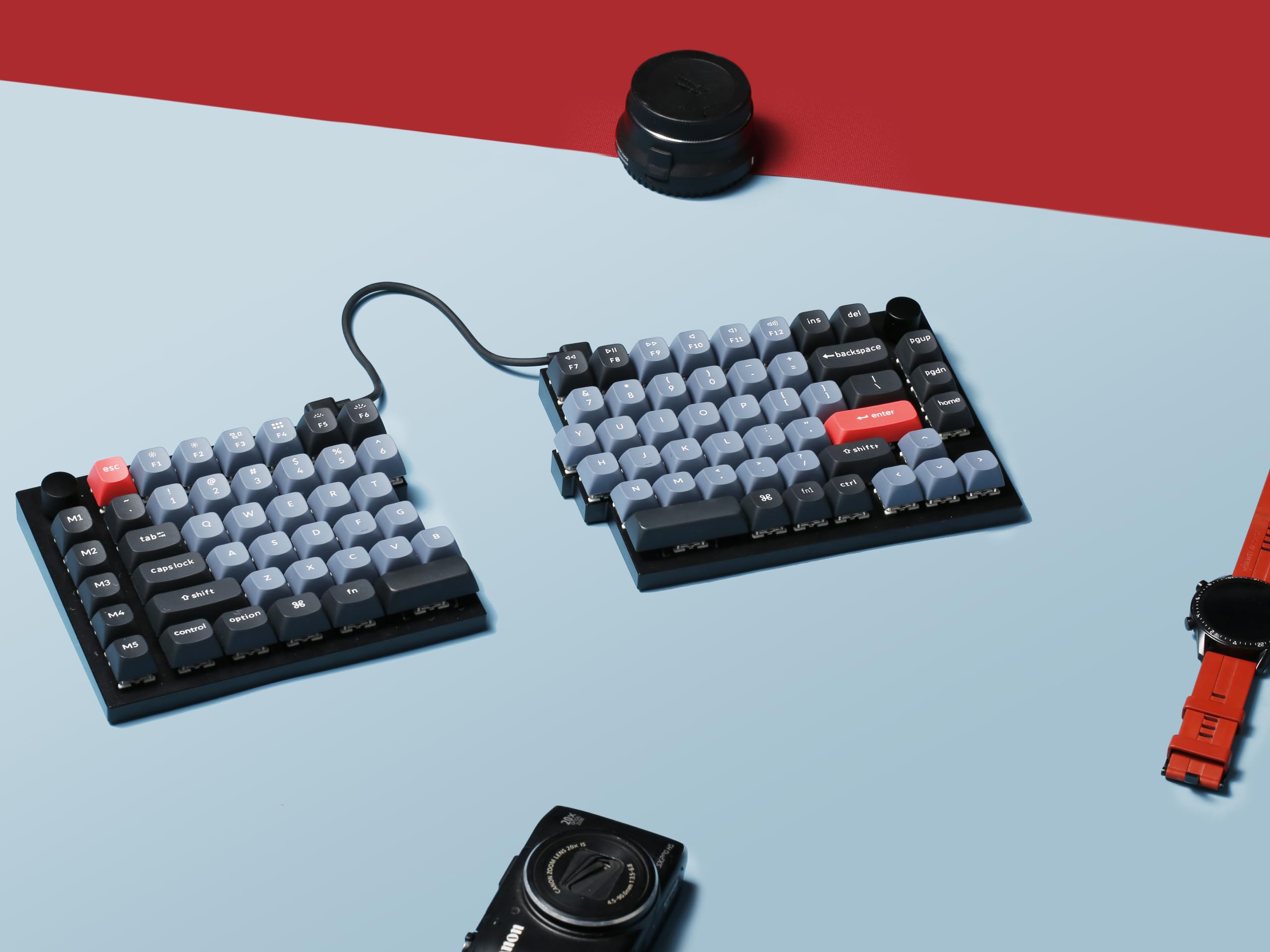 Mua Keychron Q11 QMK/VIA TKL Split Keyboard Ergonomic, 91 Keys 75% ...