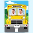 Amazon.com: School Bus Photo Prop Back to School Party Decorations ...