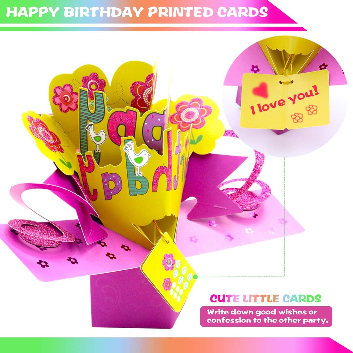 3D Birthday Pop up Cards,Happy Birthday Pop Up Cards,3D Card Birthday ...