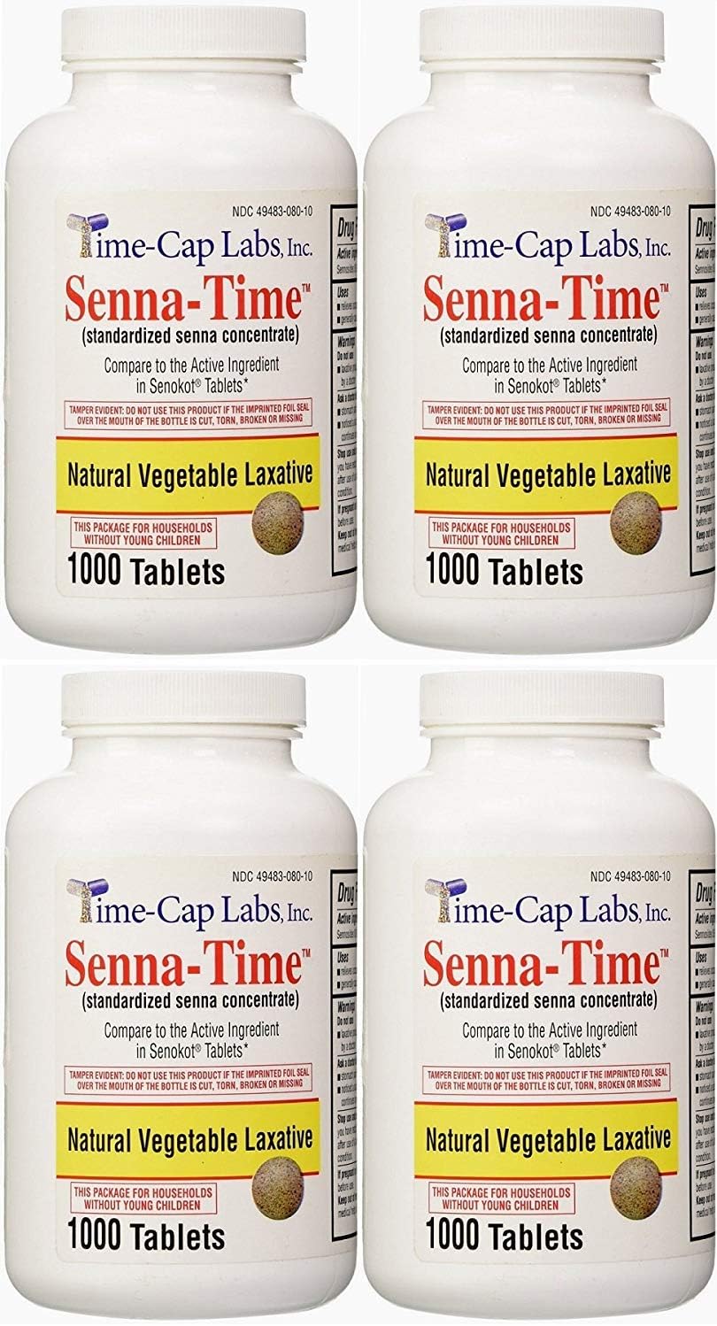 Amazon.com: Senna-Time Generic for Senokot Natural Vegetable Laxative ...