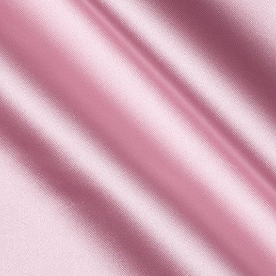 Amazon.com: Bridal Satin Pink Fabric - 15 Yards By Roll ($4.99/yard) (FB)