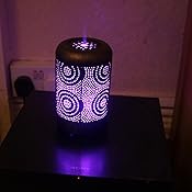 Aromatherapy Diffusers,SALKING 100ml Metal Essential Oils Diffuser ...