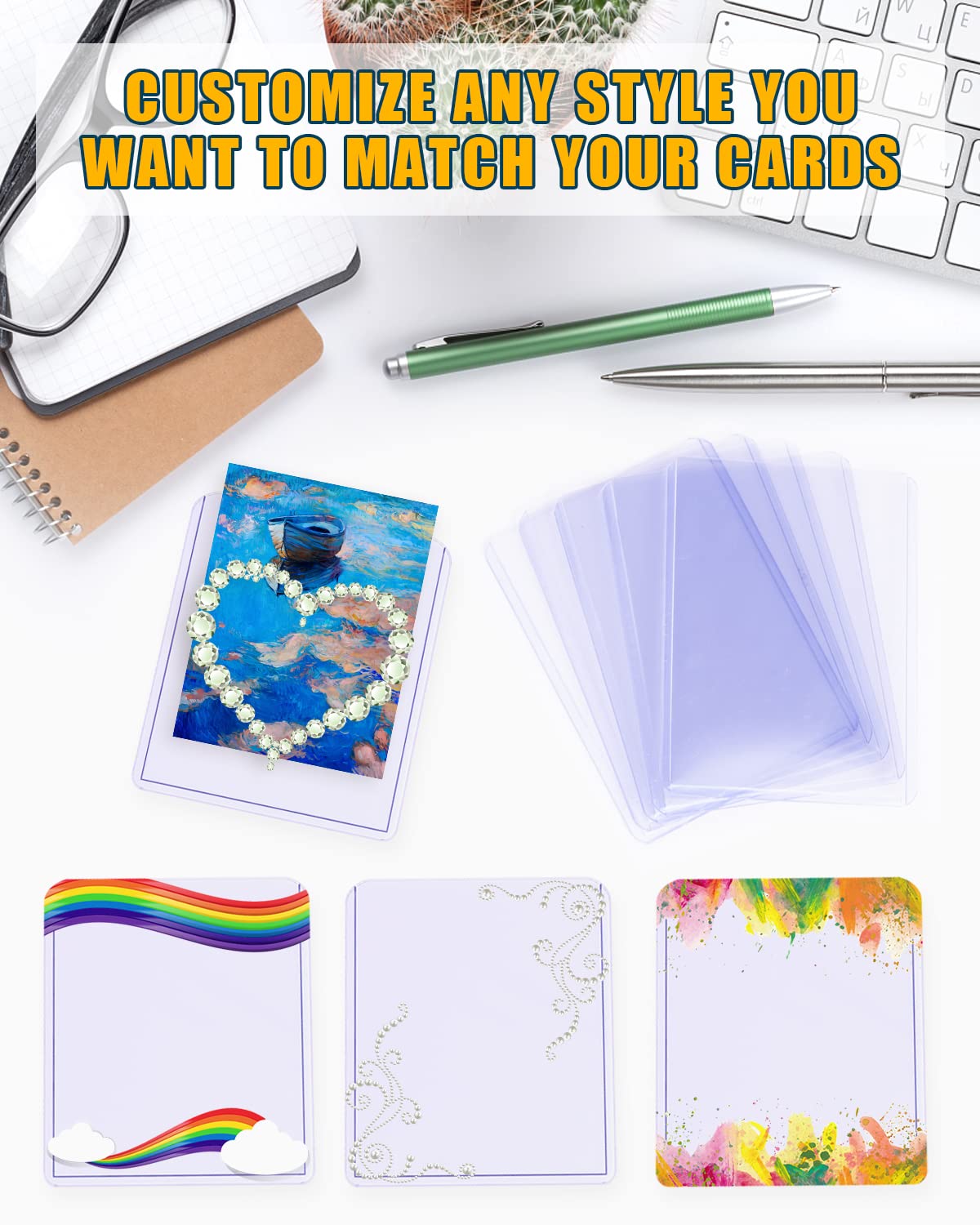 Mua Top Loader Card Sleeves 480 ct, 35 PT Premium 240 Top Loader and ...