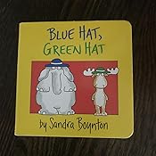 Amazon.com: Blue Hat, Green Hat (Boynton on Board) (9780671493202 ...