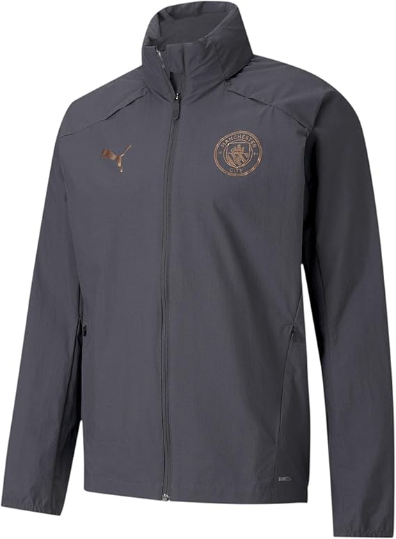 PUMA Man City Men's Football Rain Jacket: Amazon.co.uk: Clothing