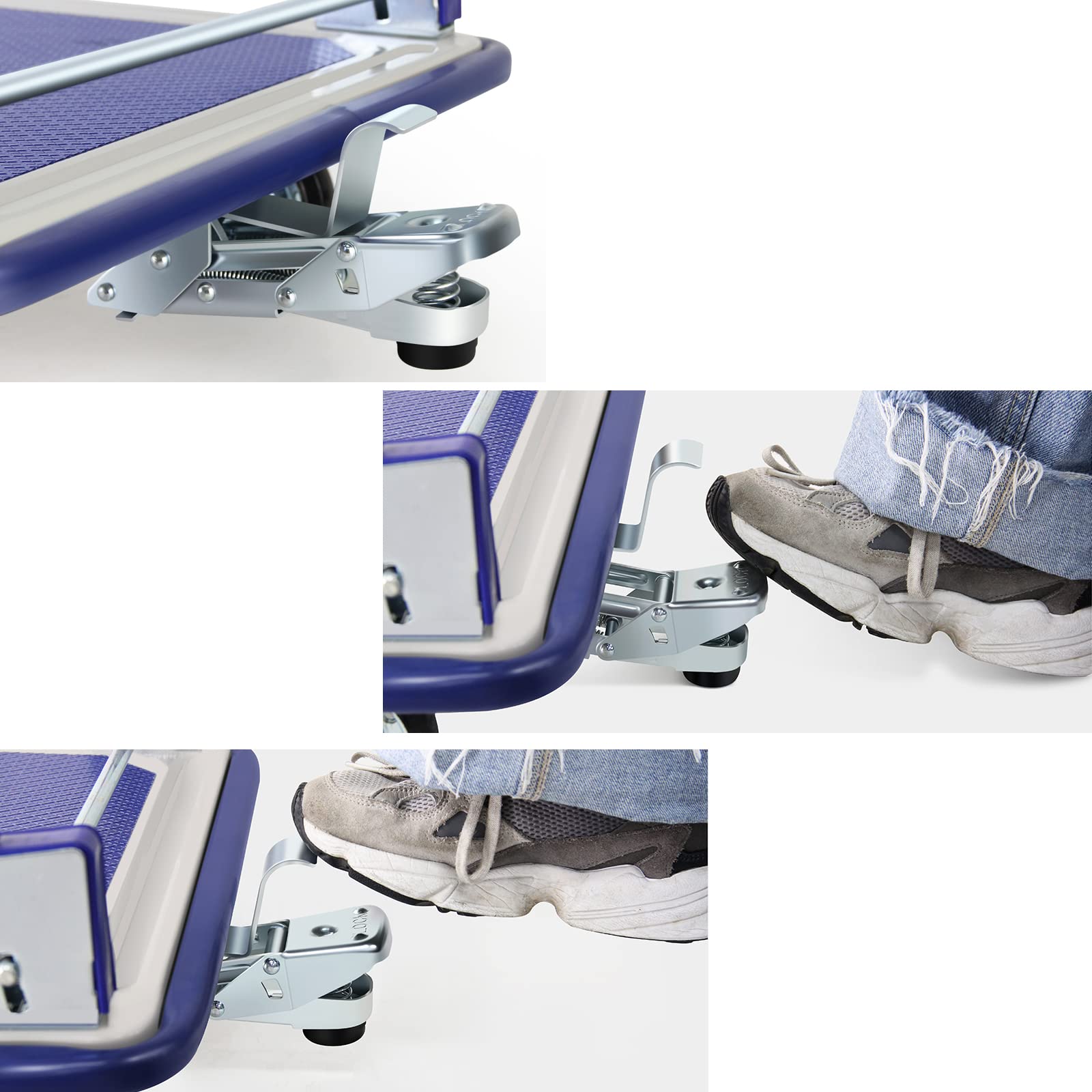 Mua Uholan Folding Steel Platform Truck with Brake Design Push Cart ...