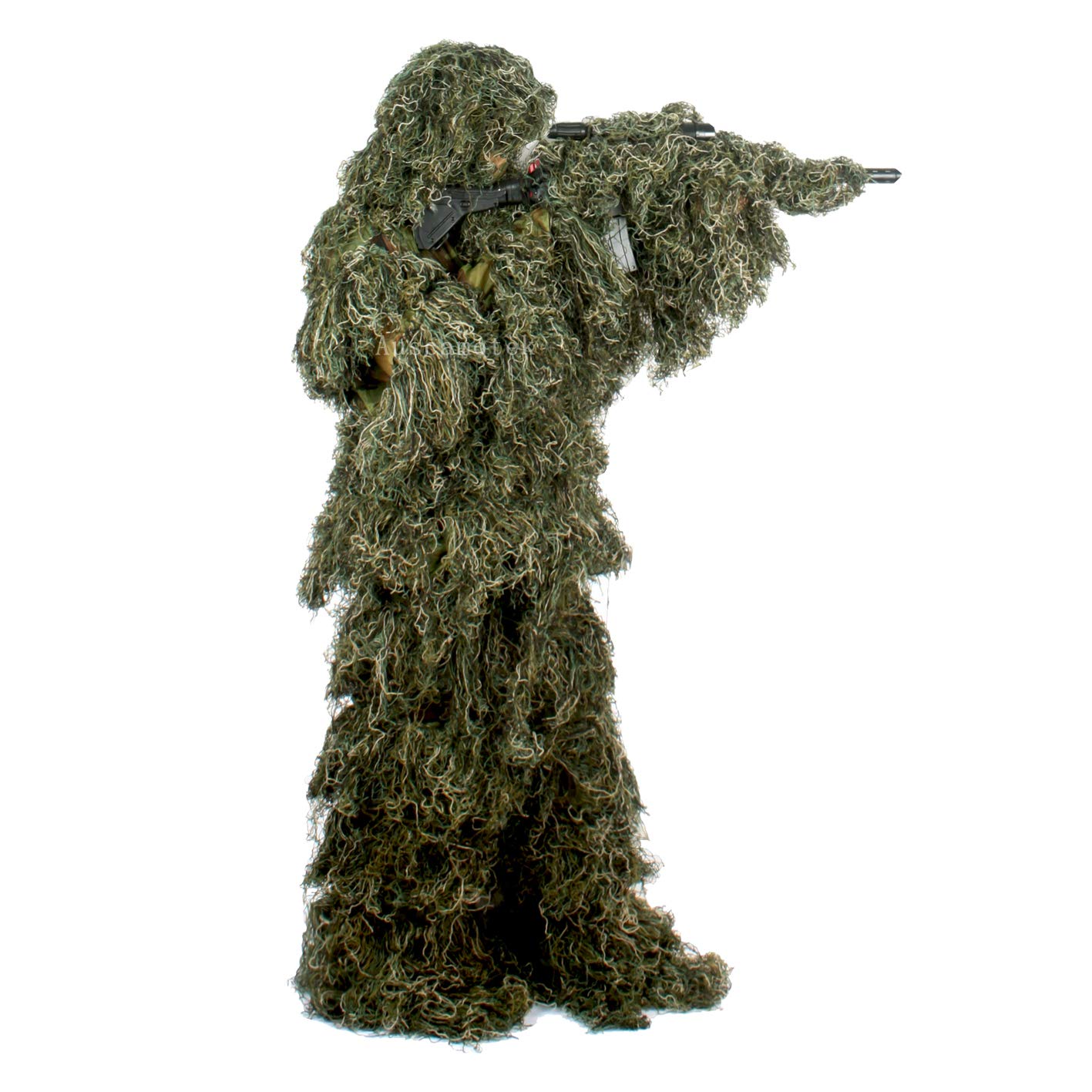 AUSCAMOTEK Ghillie Suit for Men Gilly Suit For Hunting Halloween ...