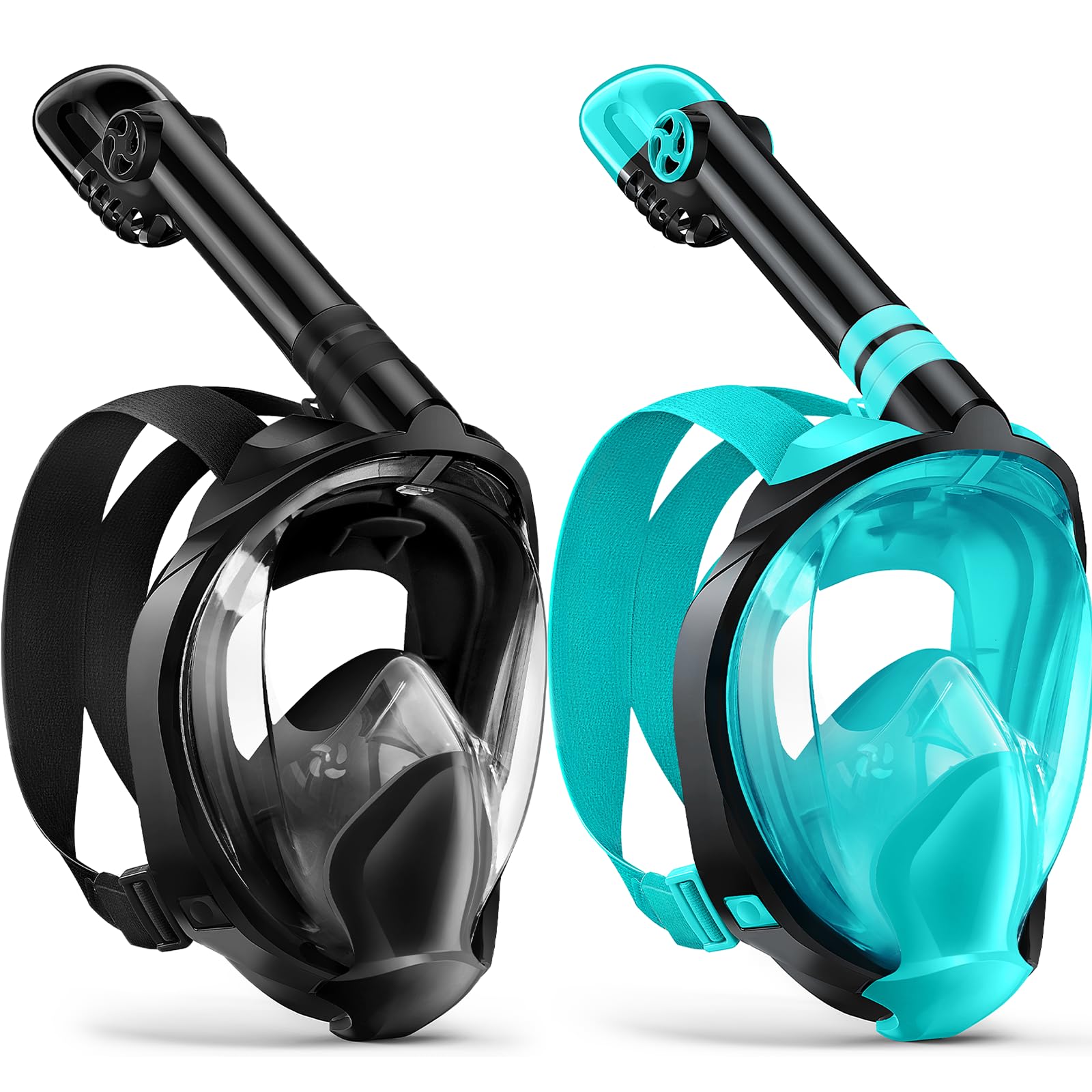 Zenoplige Full Face Snorkel Mask Adults,Dry-Top Snorkeling Gear with ...