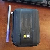 Amazon.com: Case Logic Portable EVA Hard Drive Case QHDC-101 - Red ...