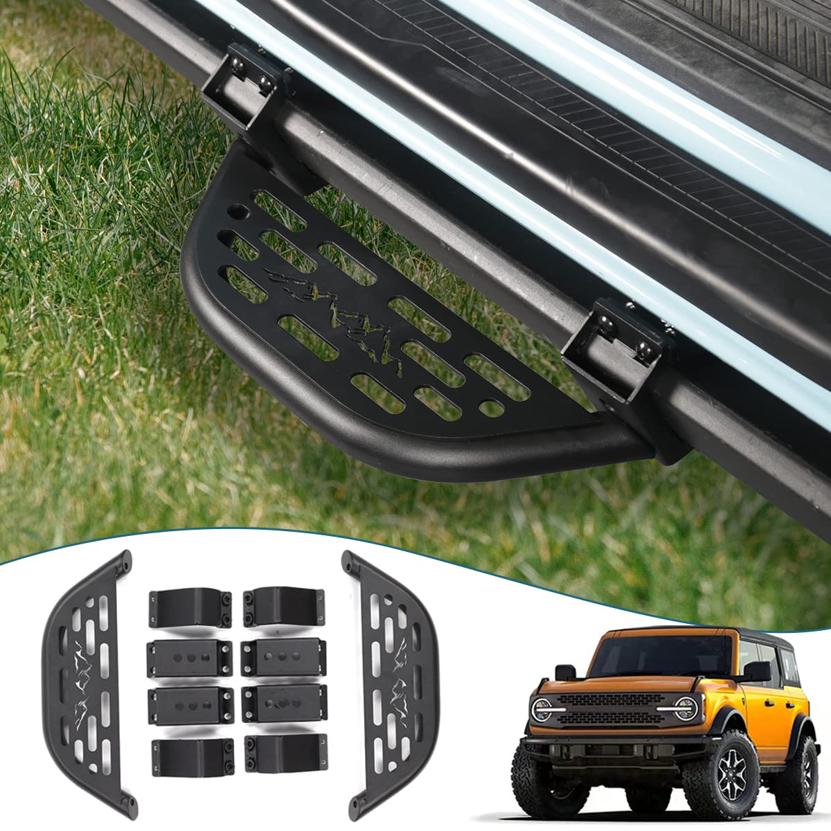 Mua Side Steps for Ford Bronco Accessories 2021 2022 2023 20242 4 Door ...