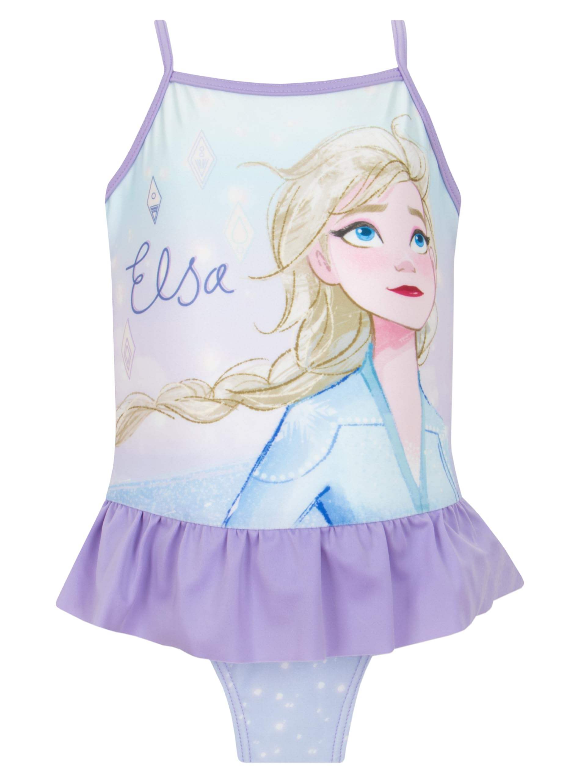 Disney Swimsuit | Girls Frozen Bathing Suit | Elsa Swimming Suit for ...