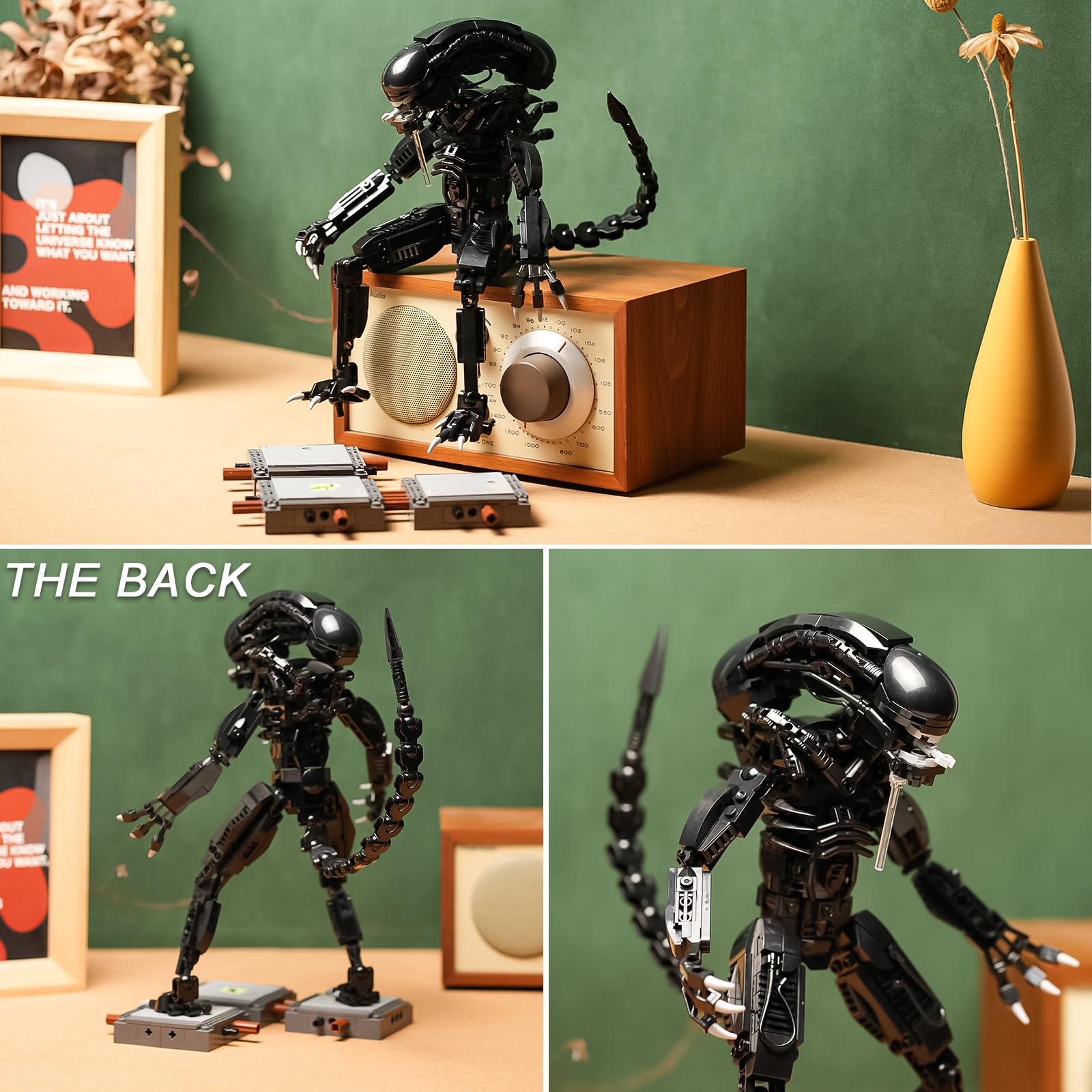 Xenomorph Action Figure Toy Building Set Compatible With Lego For ...