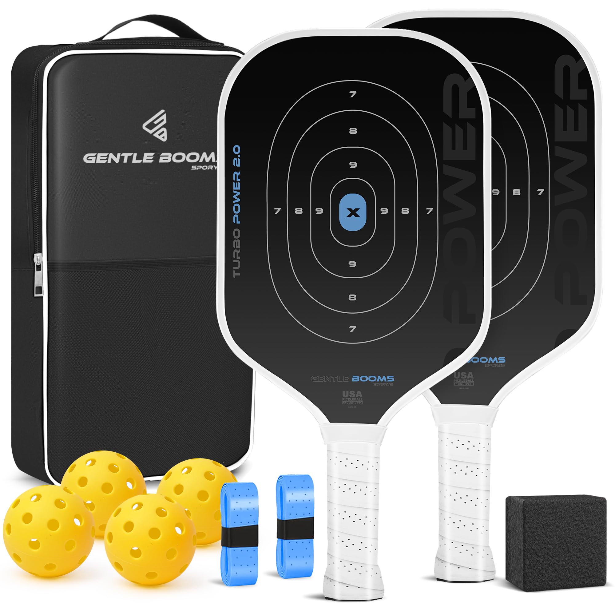 Pickleball Paddles,USAPA Approved Titanium Aluminum Surface & Titanium ...