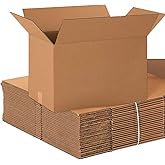 Amazon.com: BOX USA 24x24x12 Corrugated Cardboard Double Wall Boxes ...