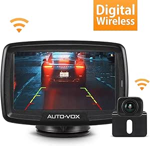 AUTO VOX CS-2 Digital Wireless Backup Camera Kit, -20-65℃ Resistant 0.1 ...
