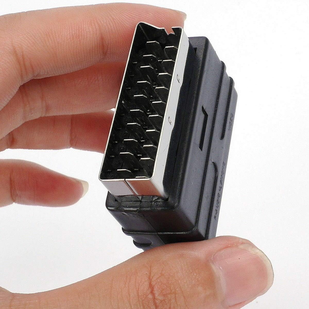 RGB SCART Plug Male to 3 RCA Female A: Amazon.co.uk: Electronics