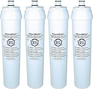 Amazon.com: KleenWater Brand Filters and Membrane, Compatible with ...