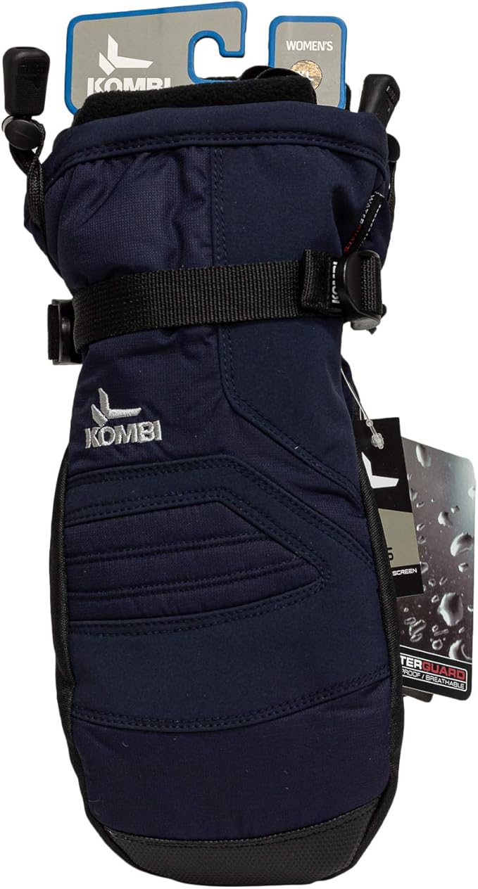 Kombi Women's Storm Cuff III Winter Waterproof Mittens (Navy, X-Large ...