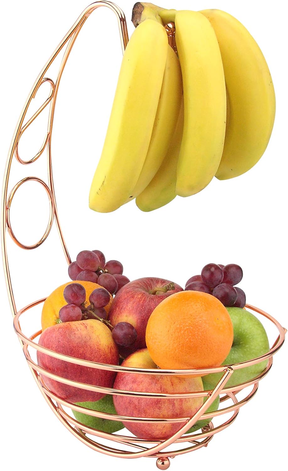 Apollo Banana Tree Fruit Bowl, Copper, 24x42x24 – BigaMart