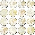 Amazon.com: 60 Pcs Circle Cutouts Travel The Map Circles Accents 4 Inch ...