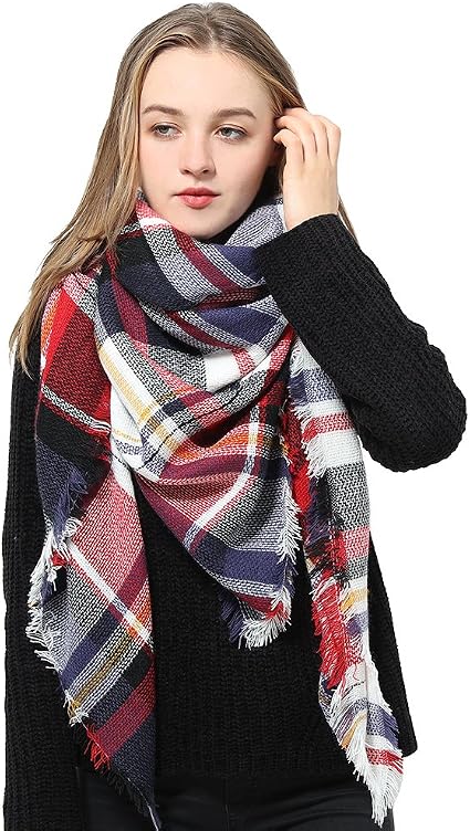 Schal Damen Scarf Winterschal Damen Langer Schal Winterschal Damen ...