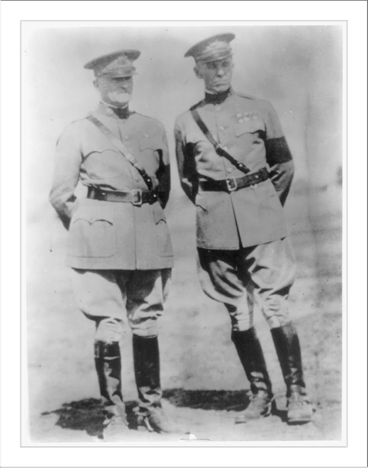 Amazon.com: Historic Print (L): [Gen. John J. Pershing and Gen. George ...