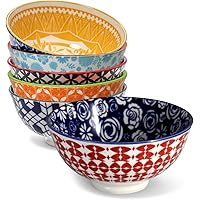 Amazon.com: Ceramic Small Bowls dessert bowl - Porcelain 10 oz Cute ...