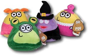 Pou Pack 4x Peluches Muñecos de 11cm Videojuego Android en Disfraz ...