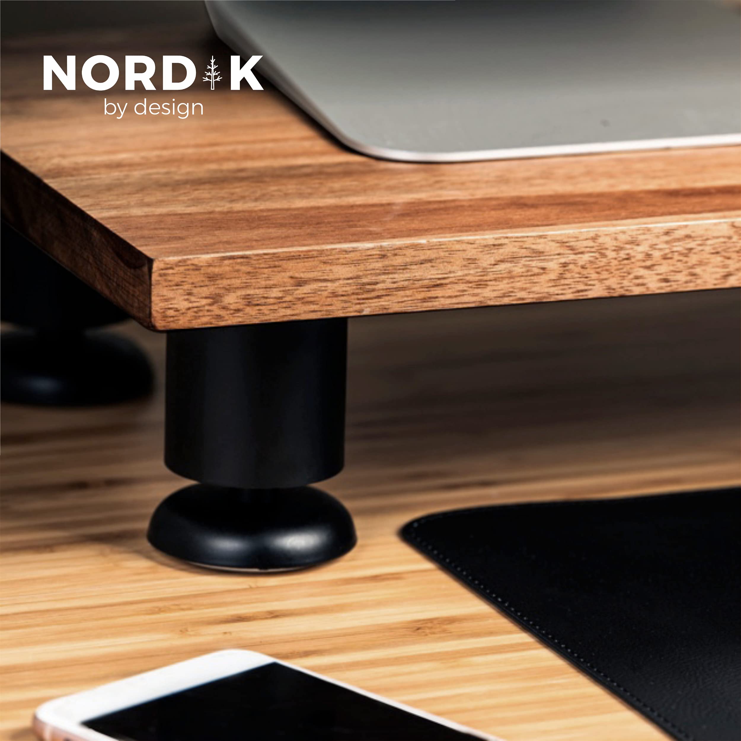 Mua Nordik Large Dual Monitor Riser for 2 - Premium Handmade Hardwood ...