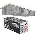 Amazon.com: HANDT Overhead Garage Storage Rack, Connectable Heavy Duty ...