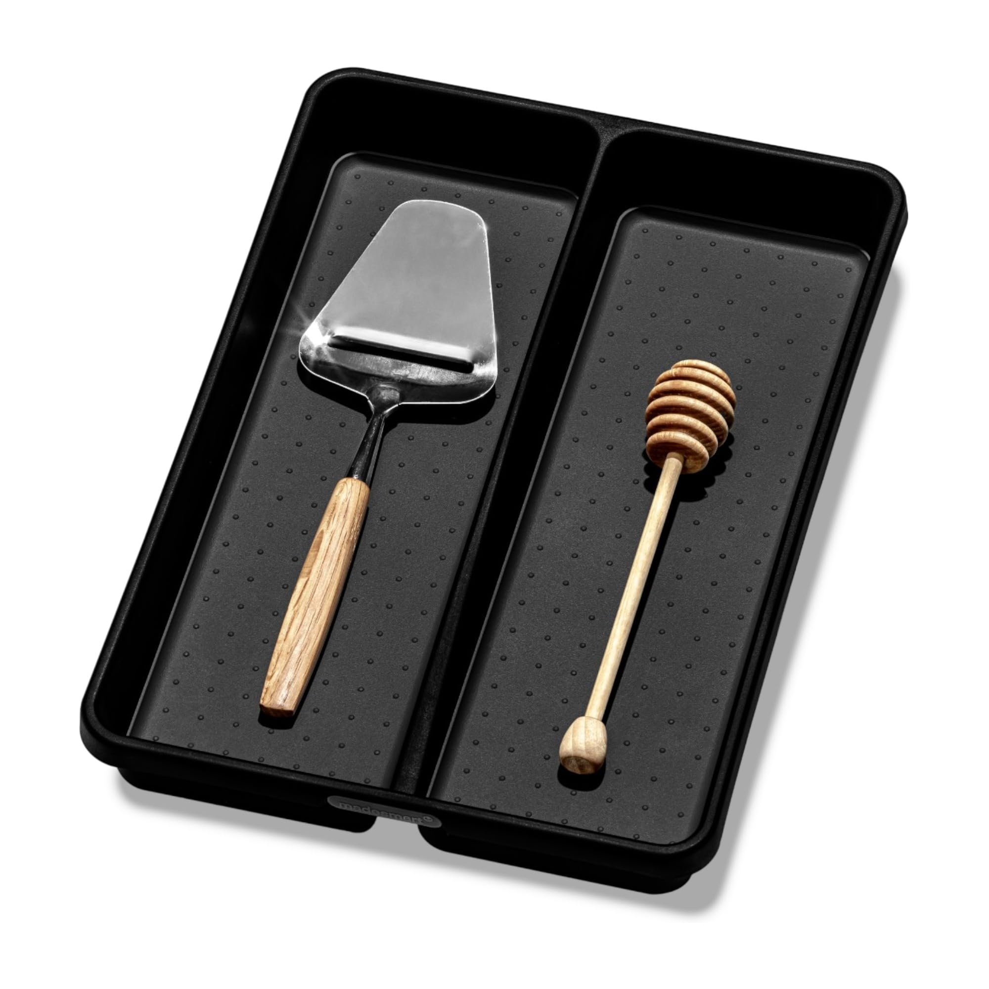 madesmart Premium Antimicrobial Classic Mini Utensil Tray Soft Grip ...
