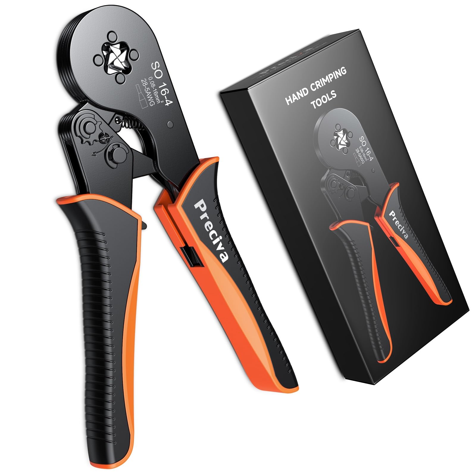 Mua Wire Ferrule Crimping Tool, Preciva AWG28-5 (0.08-16mm²) Square Jaw ...