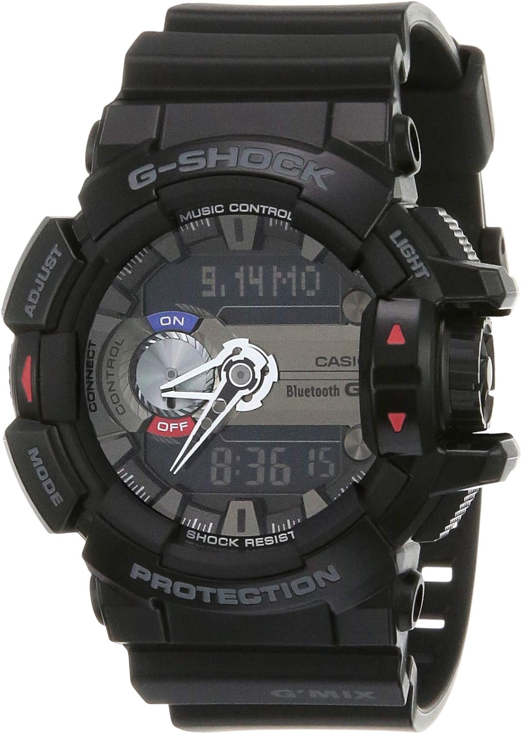 Buy Casio G-Shock Analog-Digital Black Dial Men's Watch - GBA-400-1ADR ...