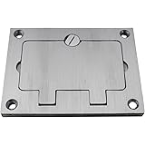 Wiremold 828R-TCAL Alum Duplex RECPT Plate, White - Electrical ...