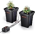 Amazon.com: Spider Farmer DWC Hydroponics Grow System with 7-Gallon ...