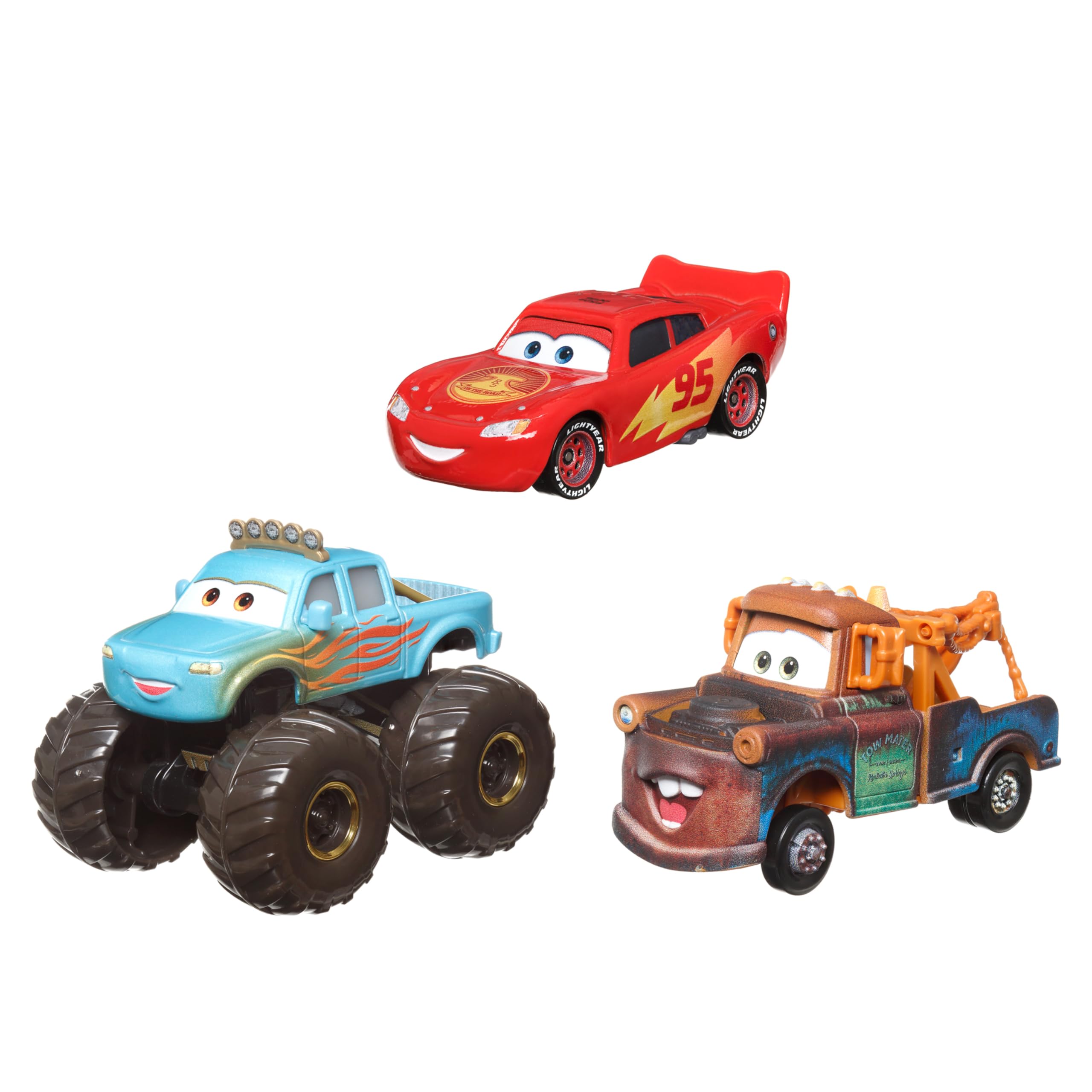 Mua Mattel Disney Pixar Cars Mini Racers 3-Pack of Small Die-Cast Toy ...