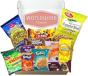 Amazon.com: Indian Snack Mix Package by WorldwideTreats : Grocery ...