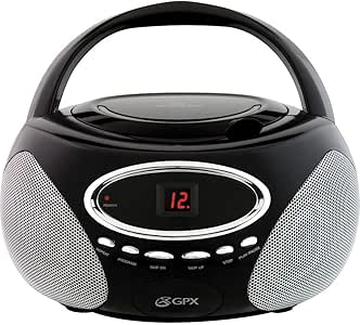 Amazon.com: Gpx CD Boom Box: Home Audio & Theater
